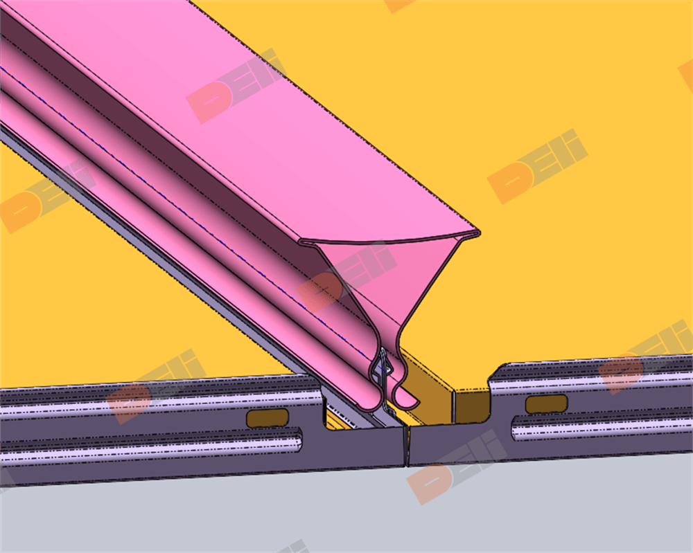 Honeycomb Ceiling Panel Metal Ceiling Machine - DELI