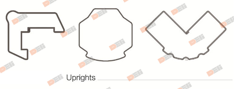 Closed-End Upright Roll Forming Machine for Bed Frame - DELI
