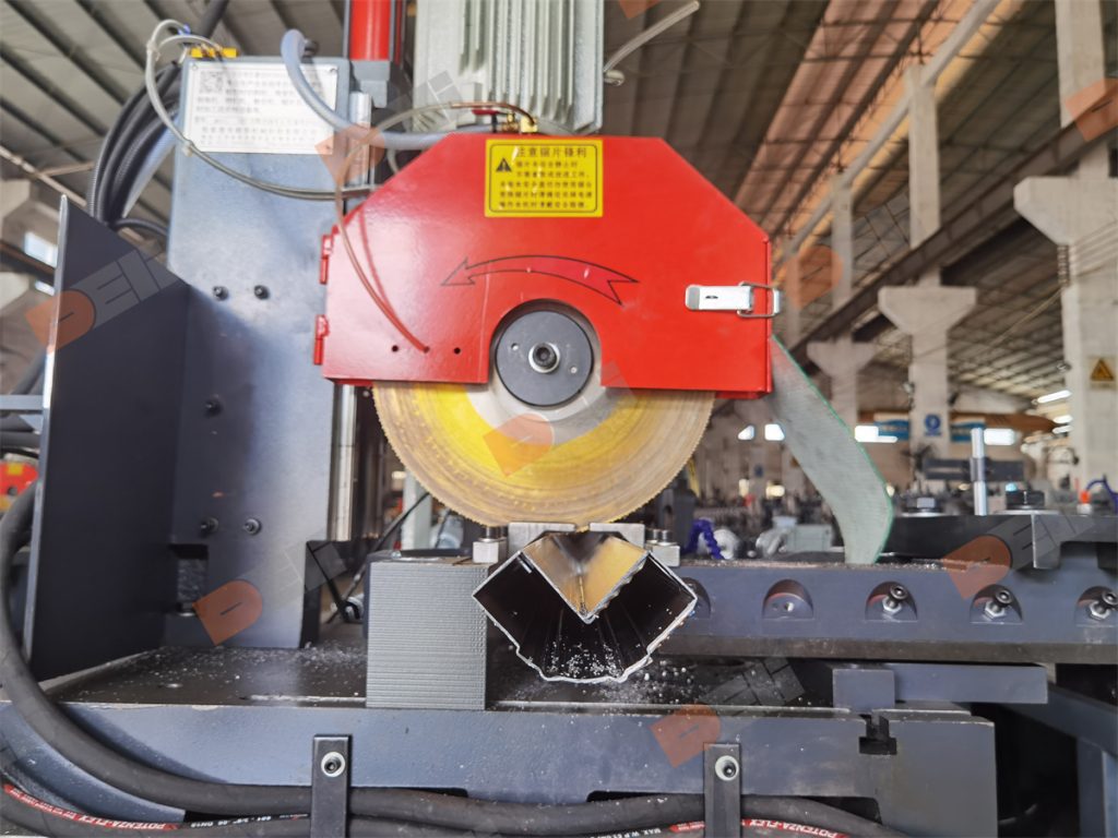 Closed-End Upright Roll Forming Machine for Bed Frame - DELI