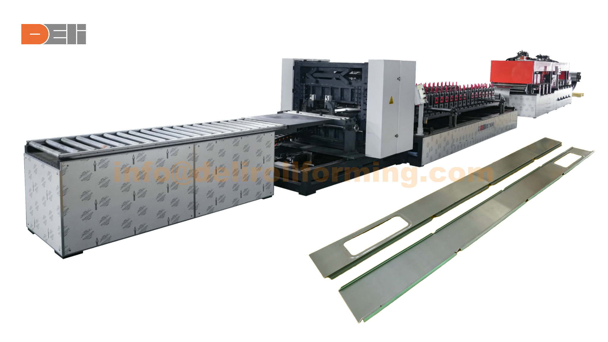Roll Form Machine for Electrical Cabinet Upright - DELI