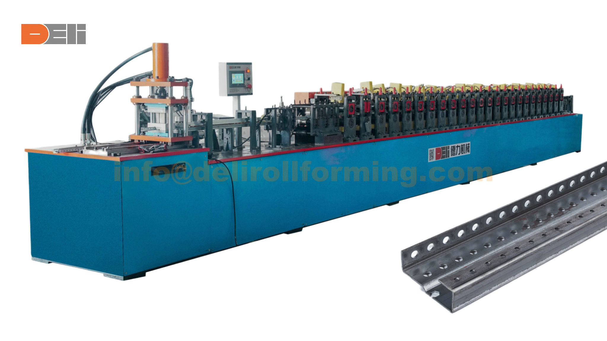Roll Forming Machine for Electrical Cabinet - Deli Machinery