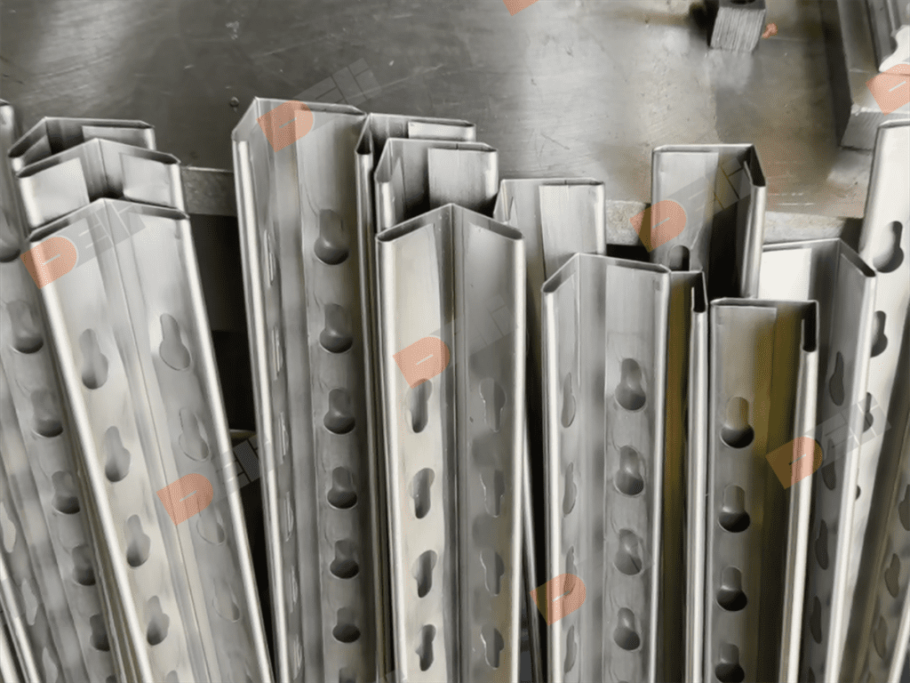 Shelf Rack Upright Roll Forming Machine - Deli Machinery