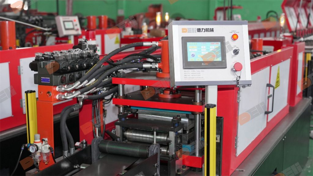 Trunking Body C Channel Roll Forming Machine - Deli Machine